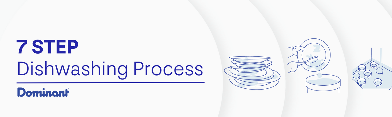 Dominant • 7 step dishwashing process
