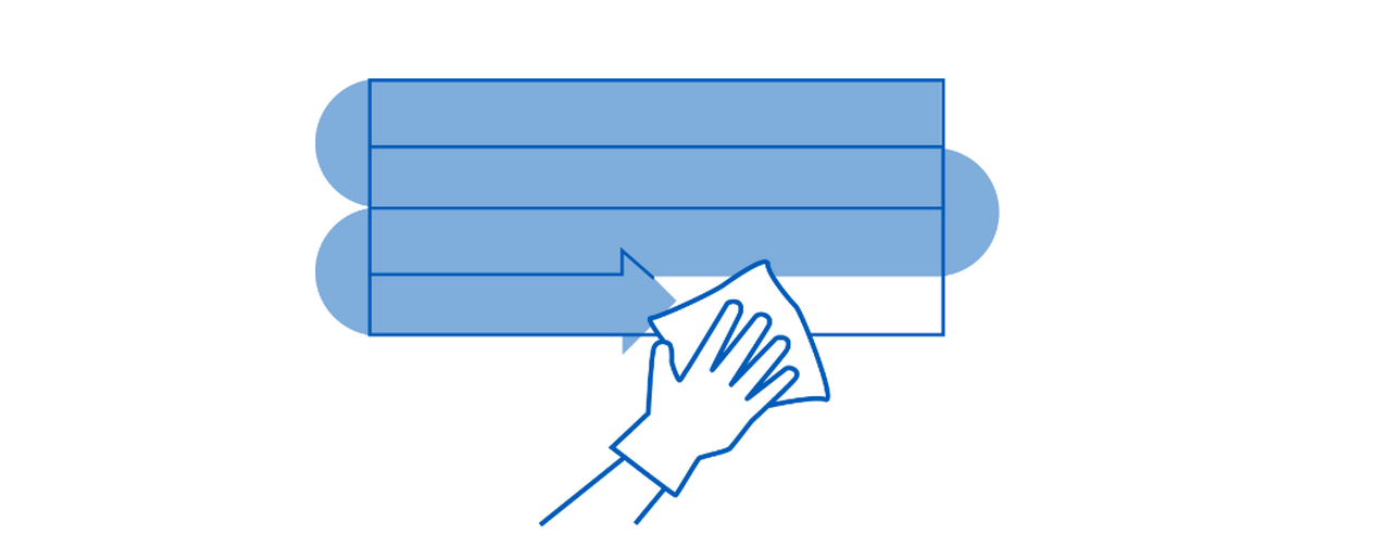 Dominant • 7 steps to hard surface cleaning