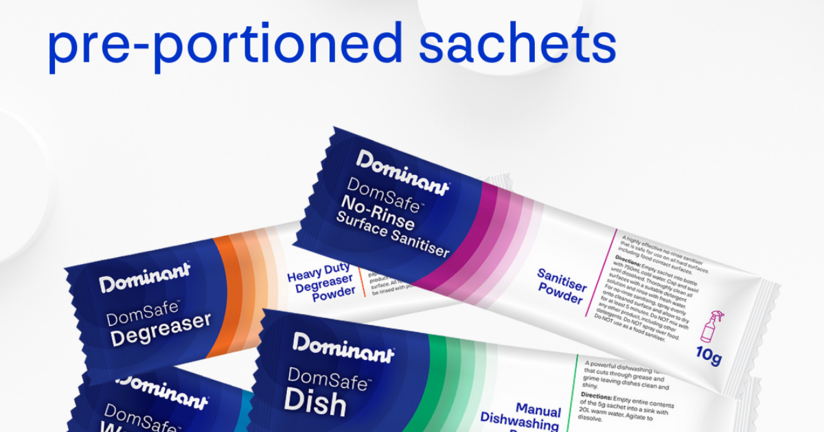Dominant • DomSafe® - Pre-portioned sachets